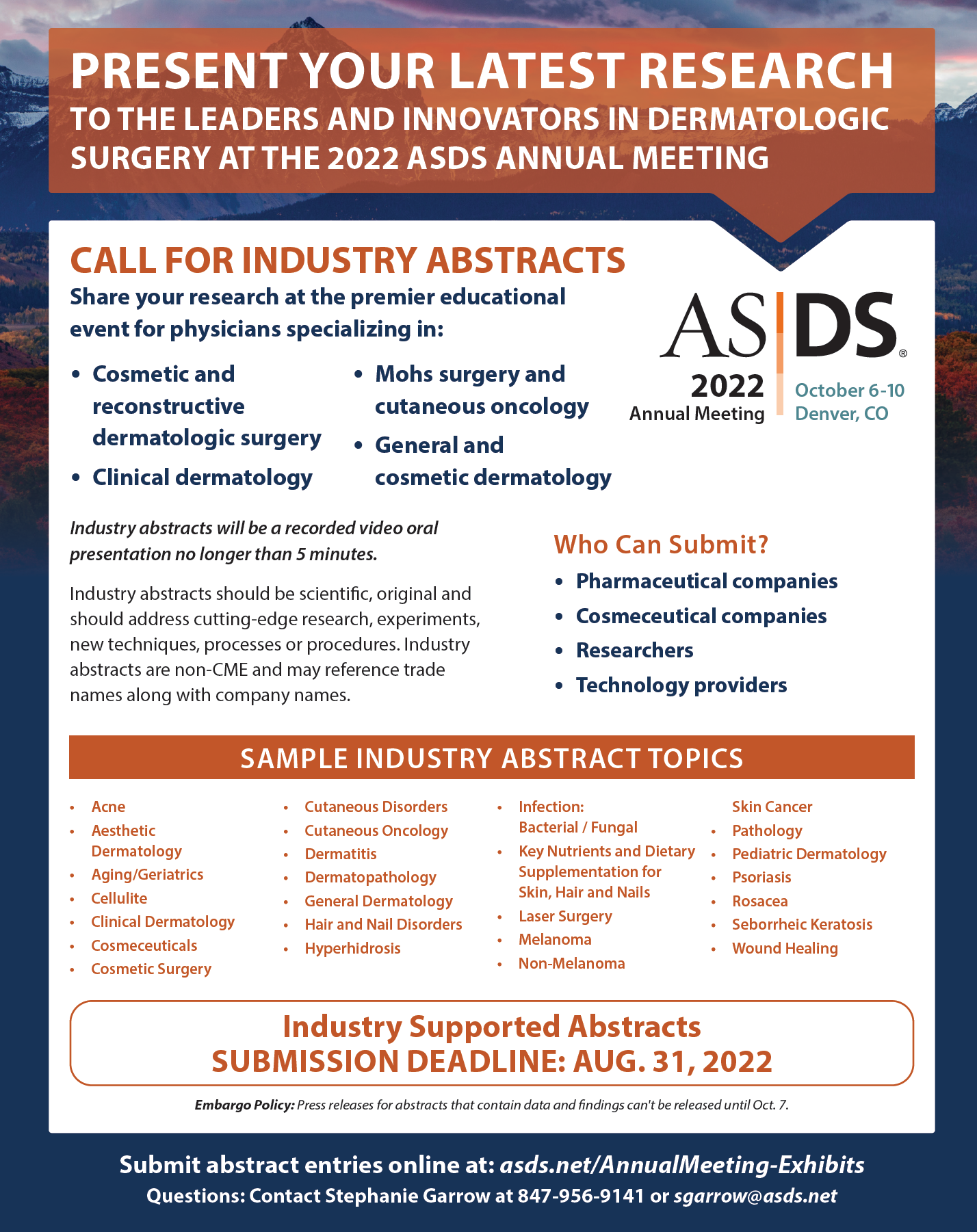 Exhibit and Industry Information